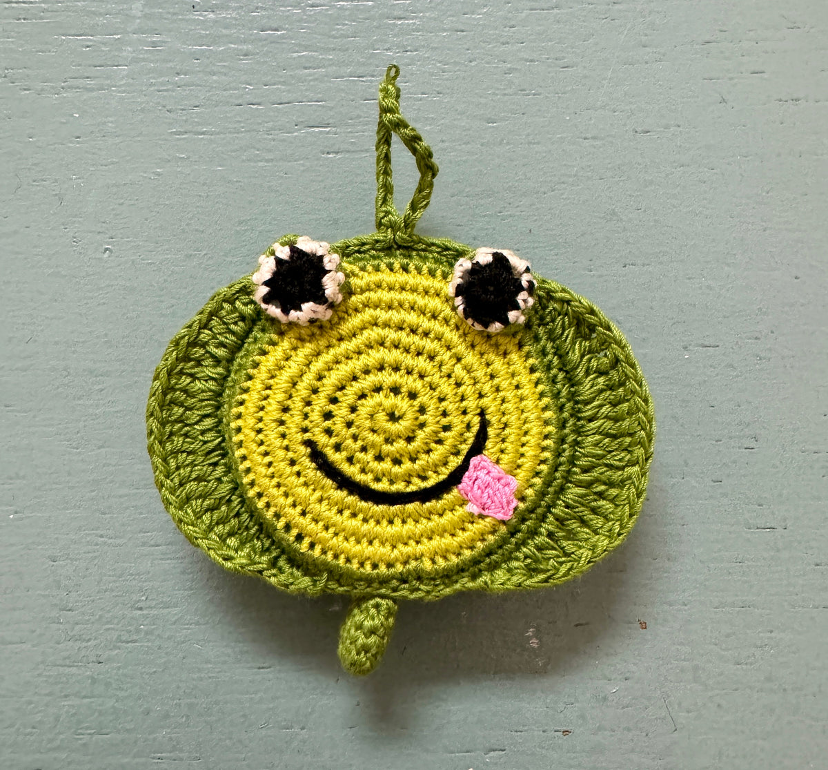 Crocheted Frog Tape Measure – Noma Knits